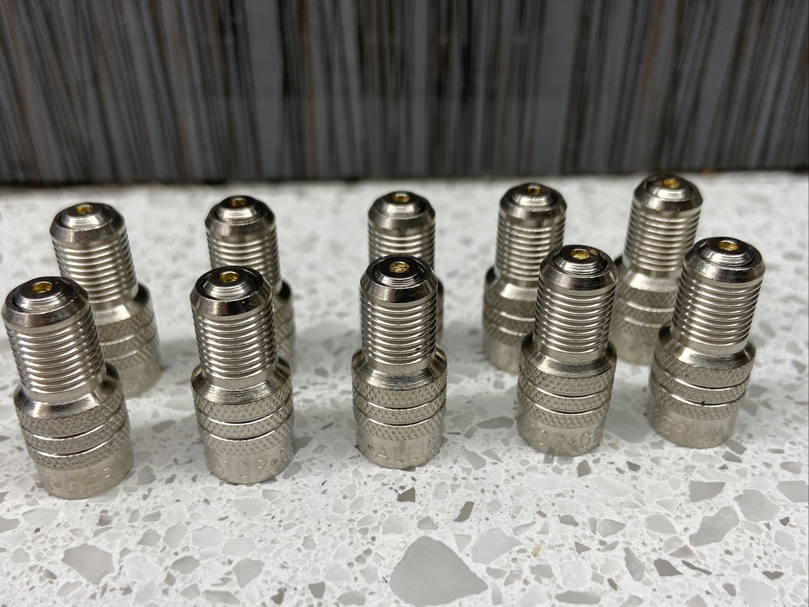 Pack of 10 Imperial V2B Double Seal Gator Valve Cap Air Chuck | eBay