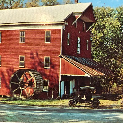 Vintage Cutler Indiana Postcard Adam Mill on Wildcat Creek | eBay
