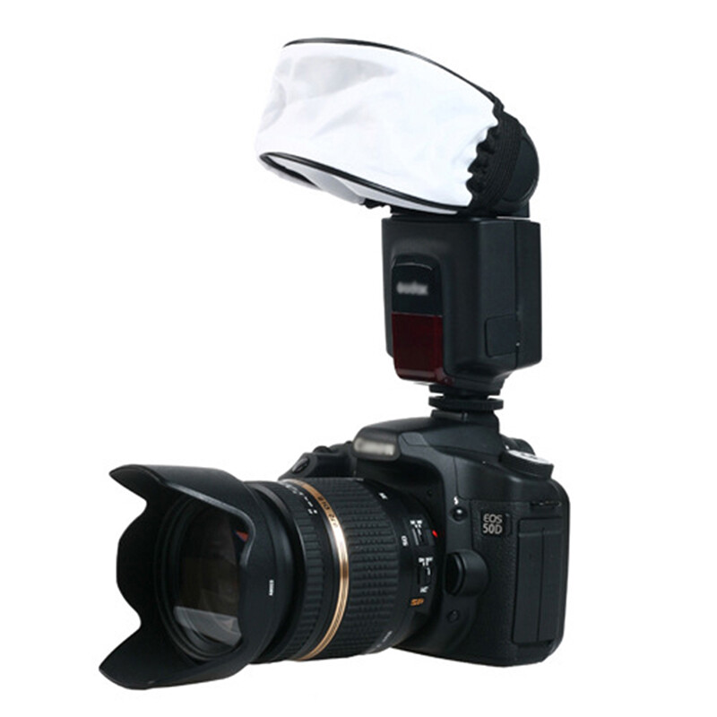Universal Flash Bounce Diffuser Camera Box Cover Portable Soft Flash ...