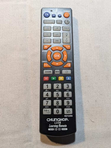 Chunghop L336 Universal Smart Learning Remote Control For TV/VCR/SAT ...