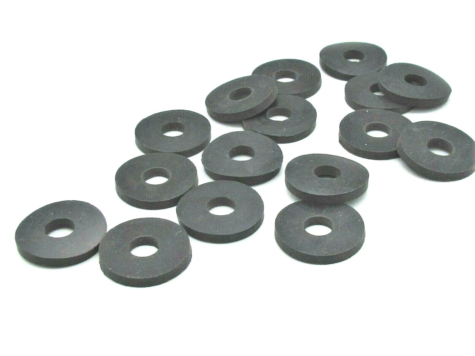 Rubber Flat Washers 5/16" ID X 1" OD X 1/8" Oil Resistant NBR | eBay