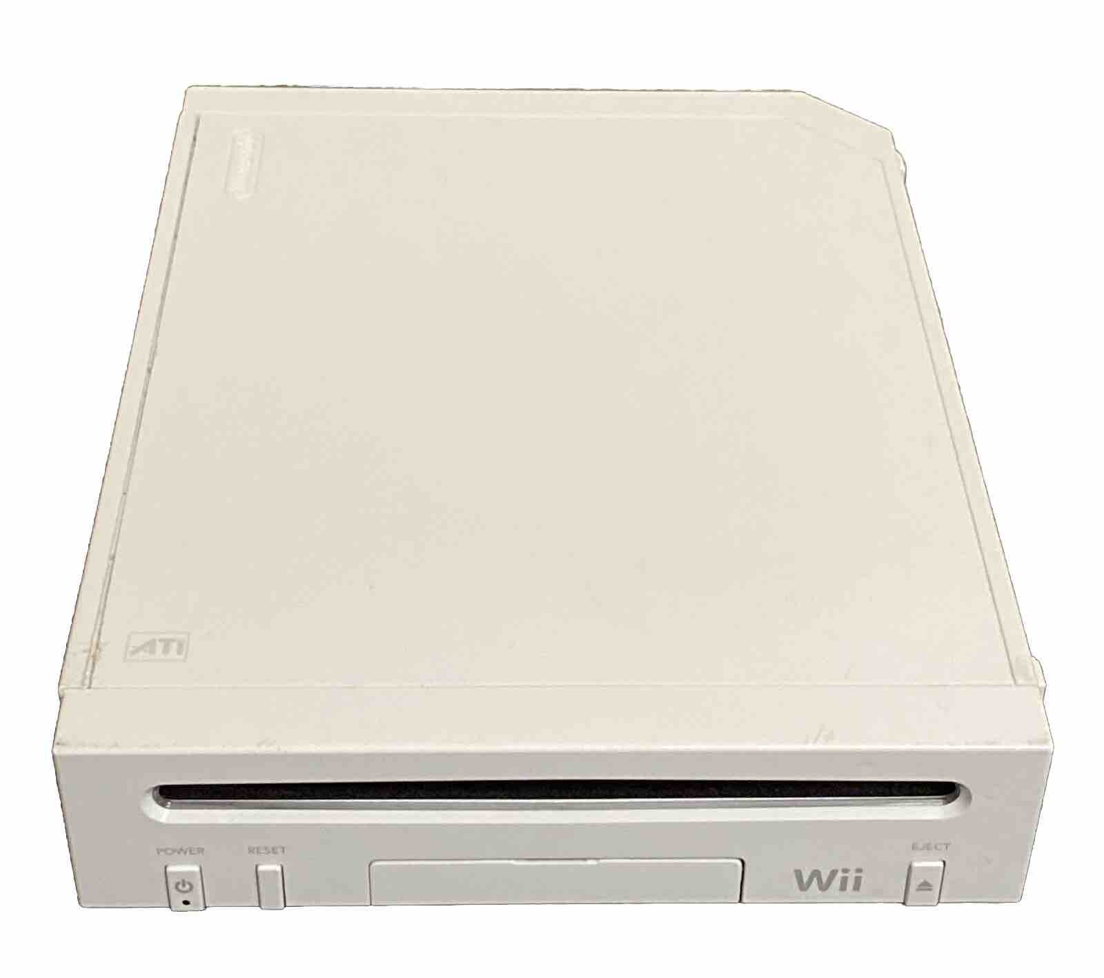 Nintendo Wii Console ONLY White RVL-101(USA) Tested Works | eBay