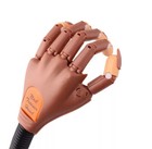 Practice Hand for Acrylic Nails-Flexible Moveable Nail Training Hand ...