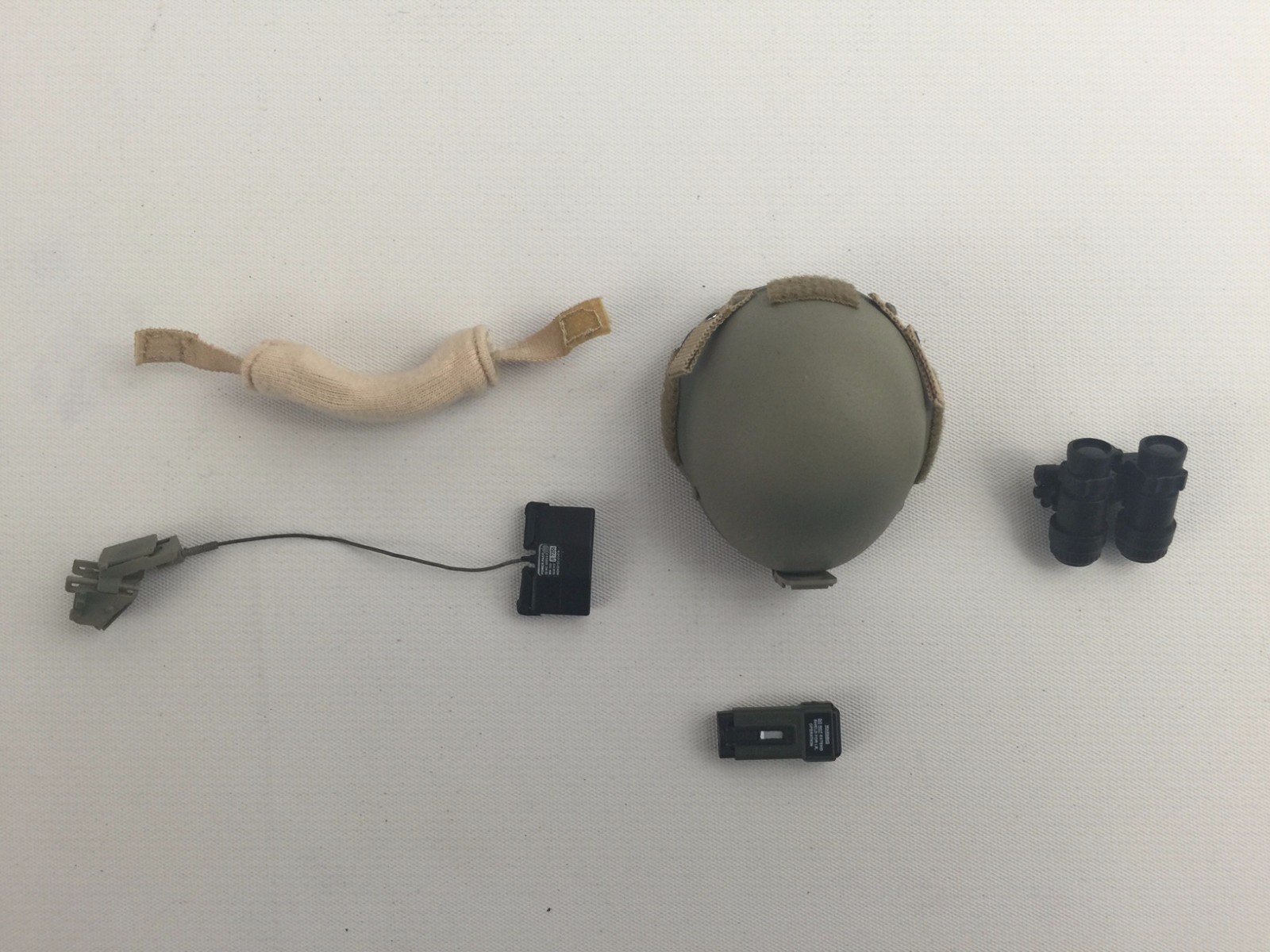 FBI HRT Hostage Rescue Team Helmet Set with Goggle 1/6th Scale by ...