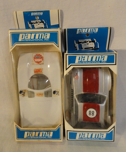 LOOK! OLD VINTAGE 1/24 & 1/32 PARMA SLOT CAR LOT WITH MUSTANG & DATSUN ...