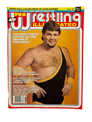 Pro Wrestling Illustrated PWI Magazine - August 1984 - Stan Hansen ...