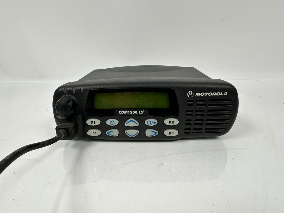 Motorola CDM1550 LS+ 136-174 MHz 45 Watt VHF Two Way Radio w/ RMN4038B ...