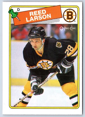 REED LARSON 1988-89 O-PEE-CHEE 88-89 NO 145 NRMINT+ 40976 | eBay