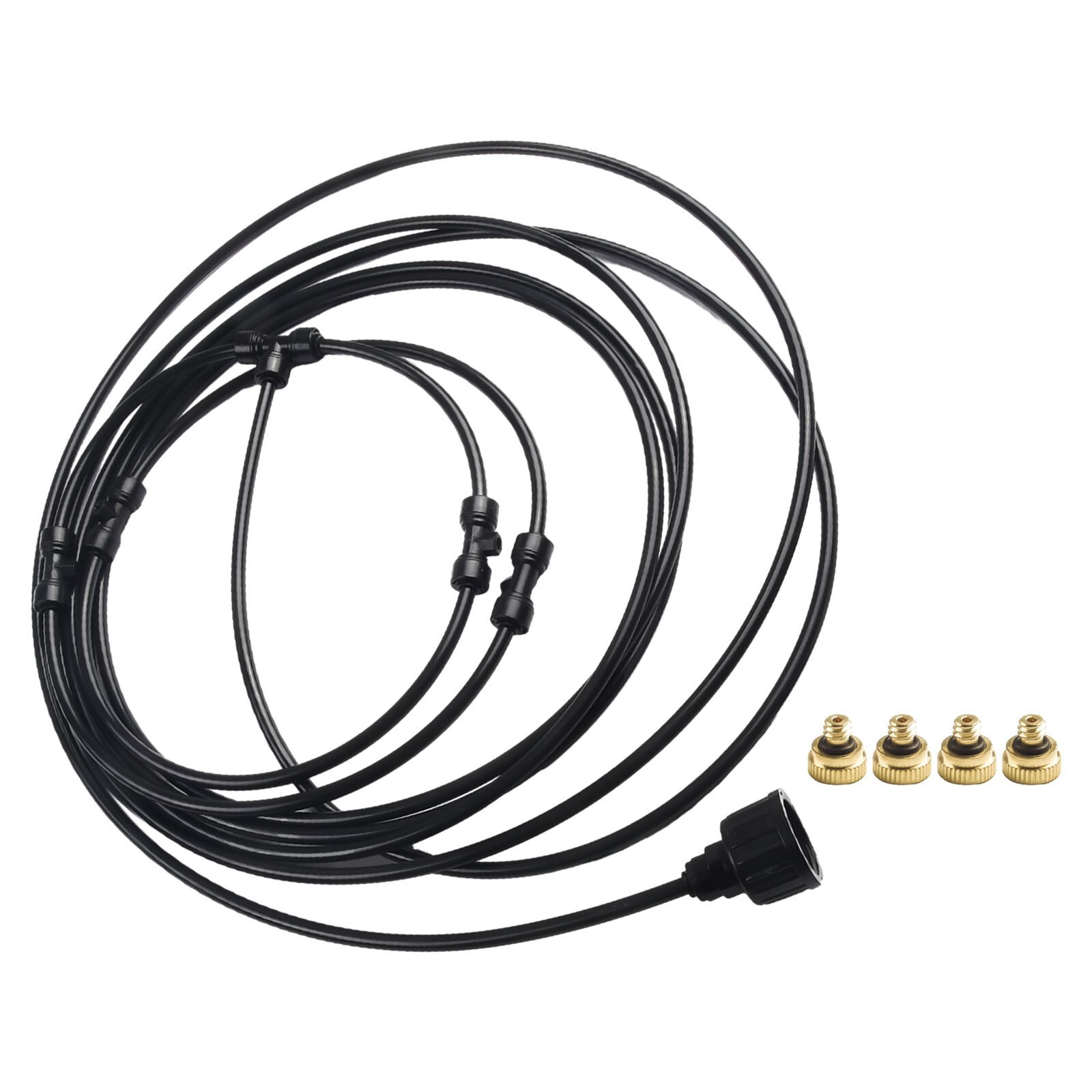 16in Outdoor Misting Fan Spray Ring Stay Cool and Refreshed on Hot Days ...