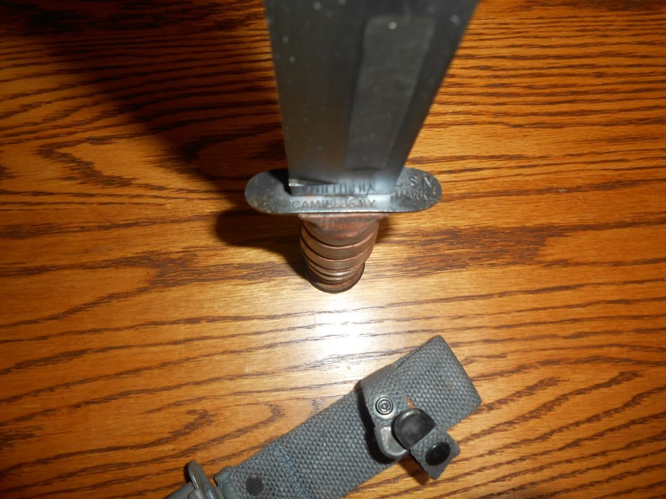 WW2 CAMILLUS MK 2 FIGHTING KNIFE U.S.N. , NEVER ISSUED | eBay