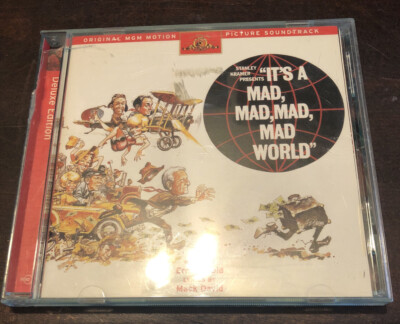 IT'S A MAD MAD MAD MAD WORLD soundtrack CD ernest gold mack david RYKO ...