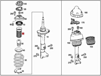 Genuine MERCEDES BBDC W242 A207 C117 C204 C207 Boot 2123230392 | eBay