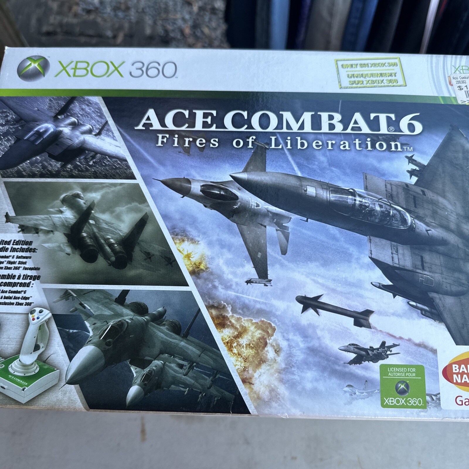Ace Combat 6 Fires of Liberation Ace-Edge Controller In The Box Tested ...