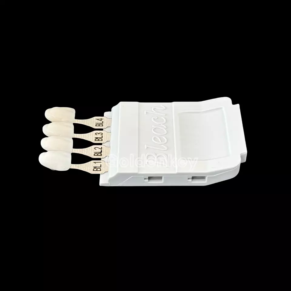 Dental Bleach Shade Guide BL1 4Colors Bleached Chart Teeth Based Vita ...