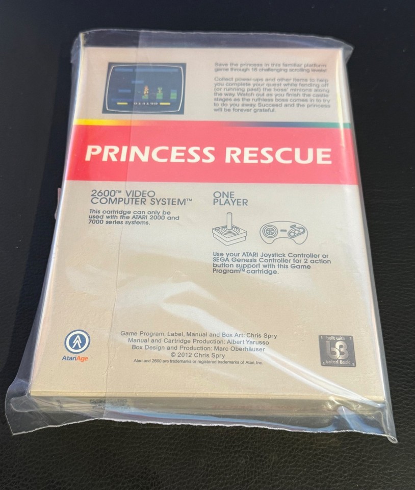 Atari 2600 Princess Rescue Brand New | eBay