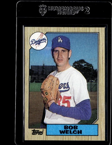 1987 Topps #328 Bob Welch | eBay