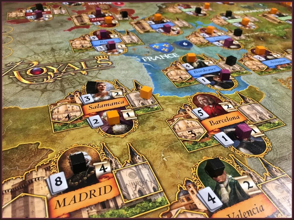 obo Royals Board Game .. Dice Tower Essentials .. Vie for Supremacy of ...