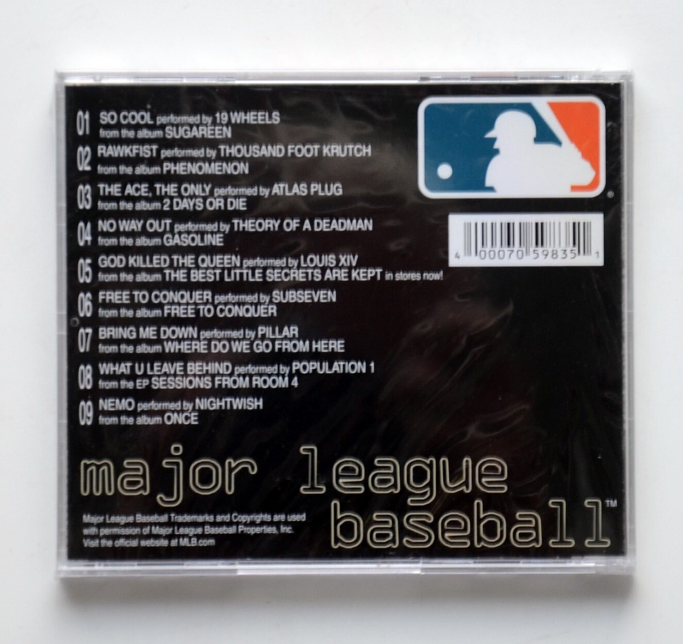 MLB Major League Baseball Music Video Games *BRAND NEW* 2005 CD | eBay