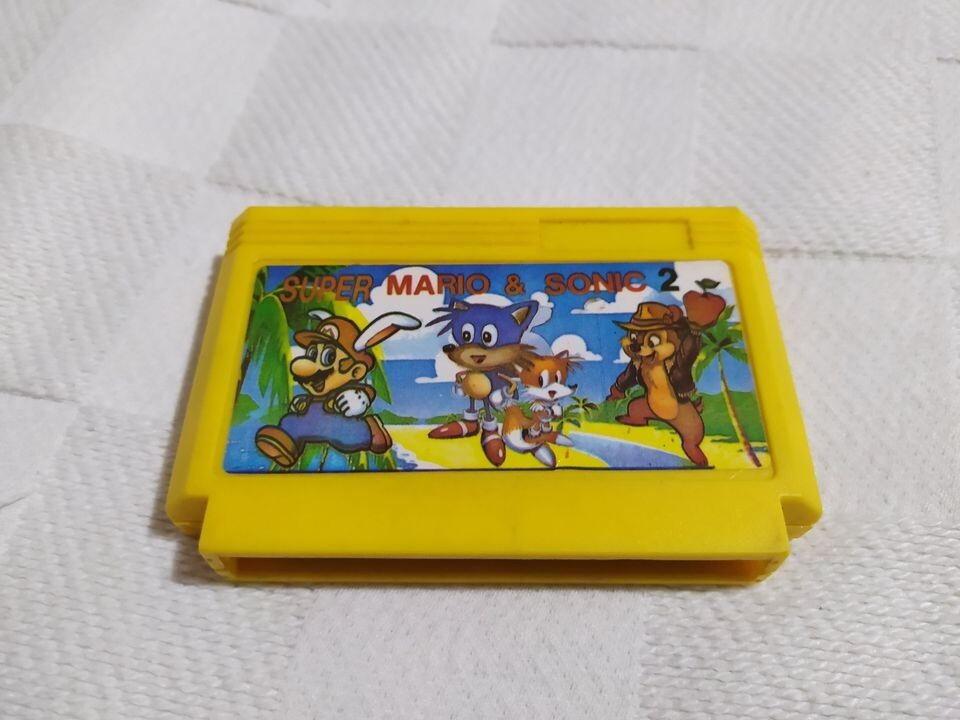 RARE Super Mario & Sonic 2, Nintendo FAMICOM, Collectible | eBay