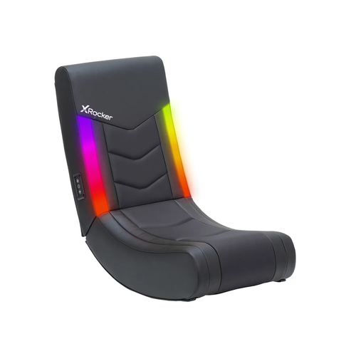 X Rocker 7005601 Solo Floor Rocker Gaming Chair with RGB Lighting ...