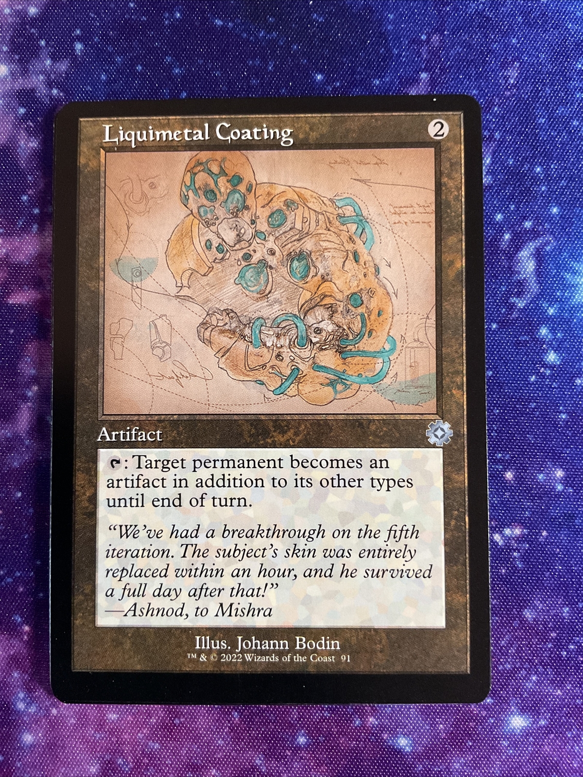 MTG Liquimetal Coating The Brothers' War 91 Regular Uncommon for sale ...