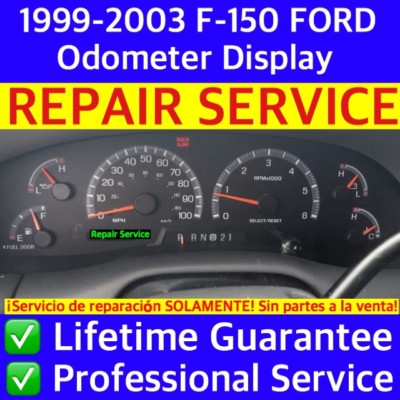 2002 FORD F150 EXPEDITION F-150 ODOMETER CLUSTER REPAIR SERVICE 99 00 ...