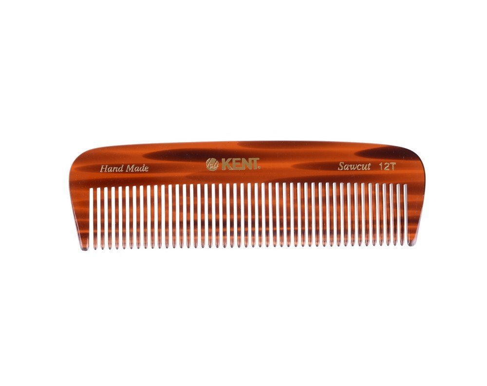 Kent 12T The Hand Made Thick Pocket Comb for Men, 140mm/5 Inch, 1 Ounce ...
