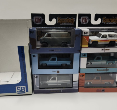 M2 Machines 2024 Squarebody Syndicate - Full Set with Sleeve - Dirty ...