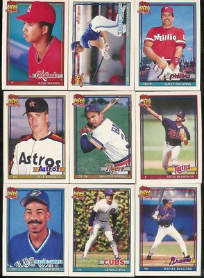 1991 TOPPS TRADED BASEBALL COMPLETE SET 1-132 | eBay
