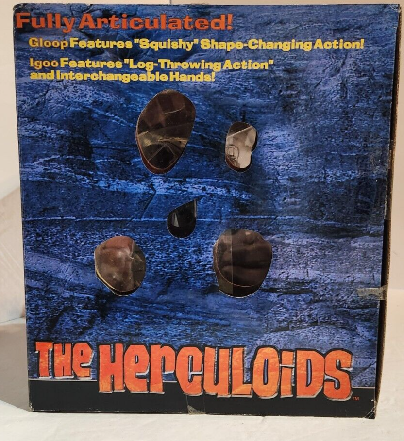HERCULOIDS Tara, Gloop & Igoo 6 inch figure Hanna Barbera NEW Set#3 | eBay