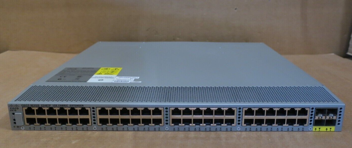 Cisco+N2k-c2248tp-1ge+Nexus+2248tp+Ge+Fabric+Extender for sale online ...