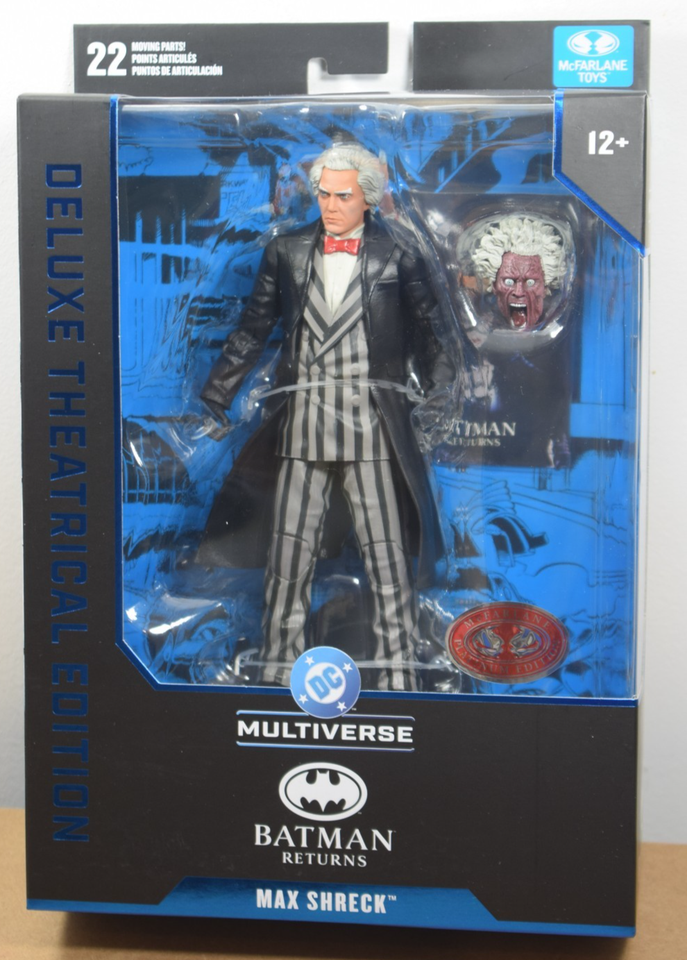 McFarlane DC BATMAN RETURNS Batman Catwoman Max Shreck Commando Penguin ...
