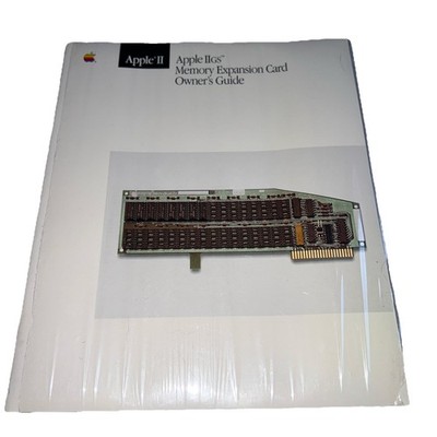 Apple IIgs Memory Expansion Card Owner's Guide 030-1310-B | eBay