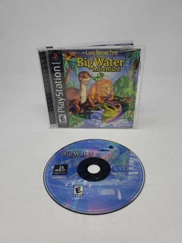 The Land Before Time Big Water Adventure Playstation 1 PS1 Black Label ...