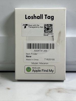 New Sealed Loshall Tag Item Finders 4 Pack Smart Tags Bluetooth ...