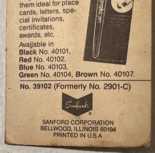 Vintage 1970’s Expresso Polymer Point Pen NOS Sealed Pack | eBay