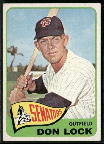 1965 Topps #445 Don Lock VG-VG/EX 3013042 | eBay