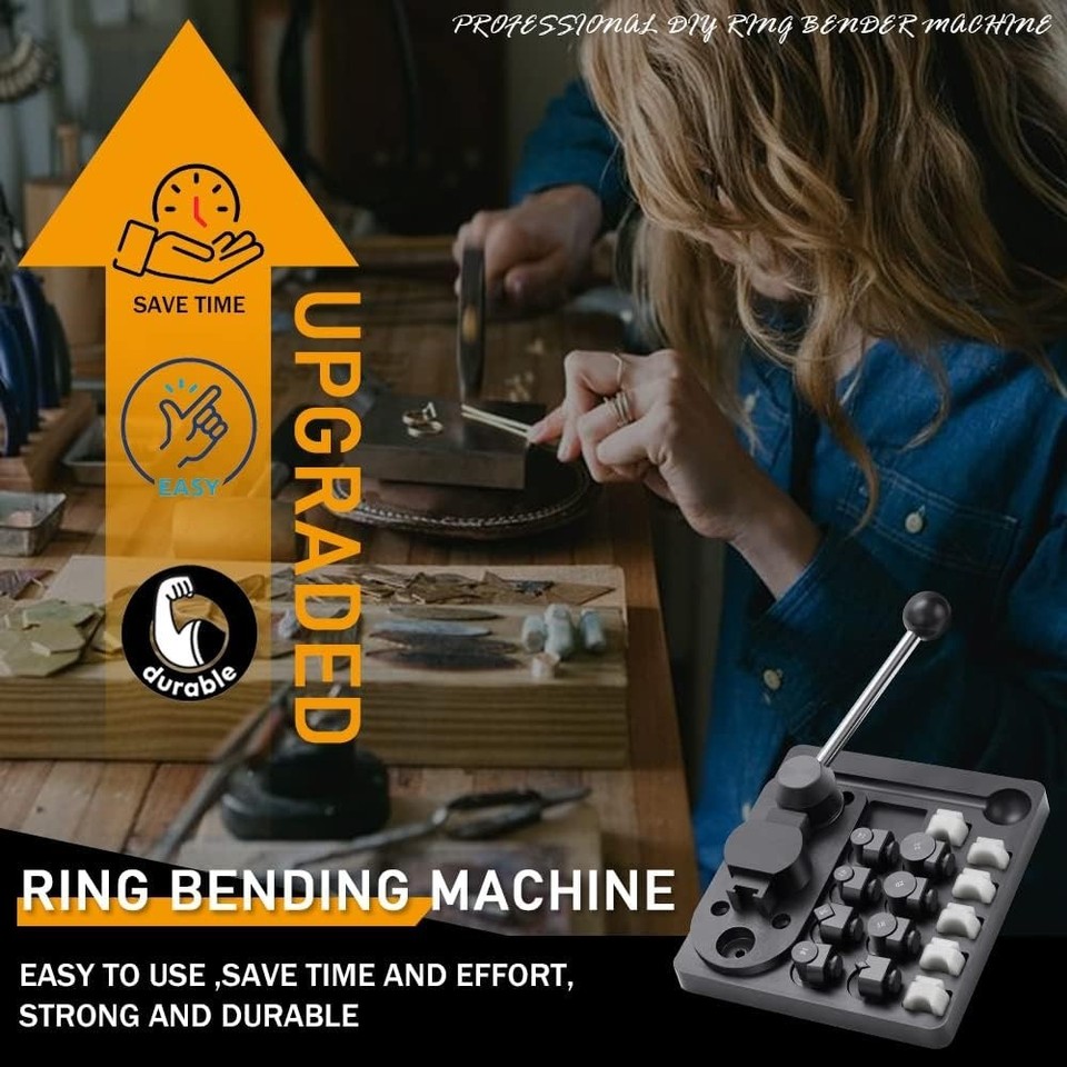 Ring Bender Ring Bending Tool for Spoon Rings Jewelry Making Kit with ...