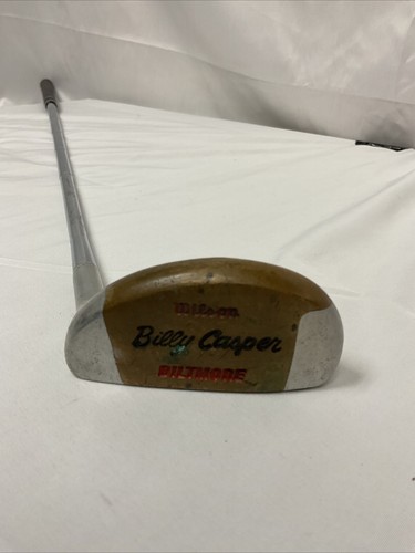 Billy Casper Biltmore Putter by Wilson w/Original Leather Grip, RH Golf ...
