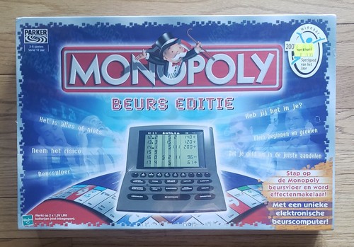NEW Monopoly BEURS EDITE DUTCH NETHERLANDS STOCK EXCHANGE Ed. 2001 ...