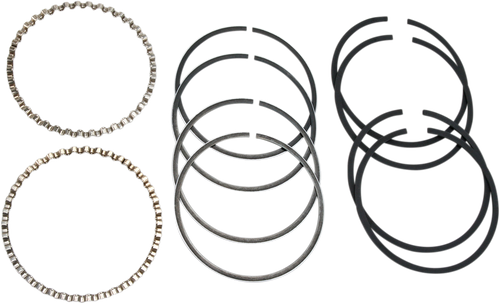 Hastings Cast Piston Ring Set 3.457in Bore .02 Over Harley Electra ...