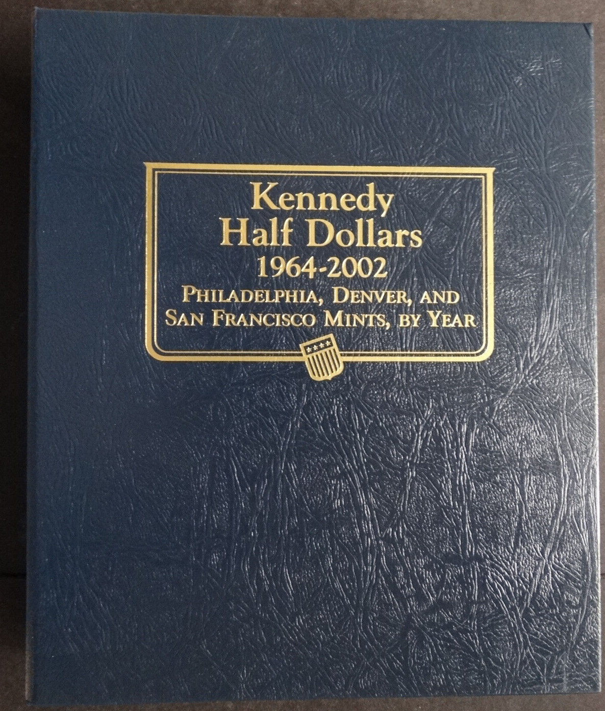 Whitman Kennedy Half Dollars Coin Album Book Number 1 1964-2002 #9127 ...