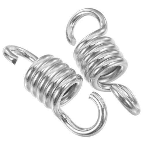 2 PCS Swing Spring Porch Springs for Hammock Chair Heavy Duty Bag Mount ...