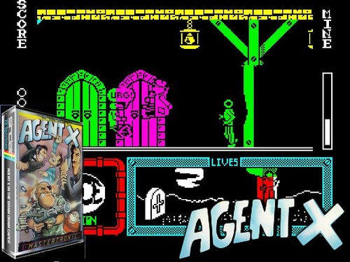 Sinclair ZX Spectrum 48K Game - AGENT X - Mastertronic - Tested ...