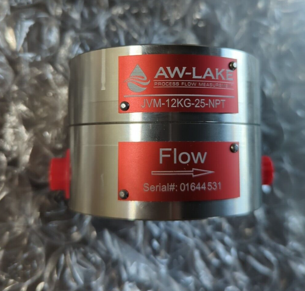 NEW AW LAKE Gear Meters JVM-12KG-25-NPT Positive Displacement Flow ...