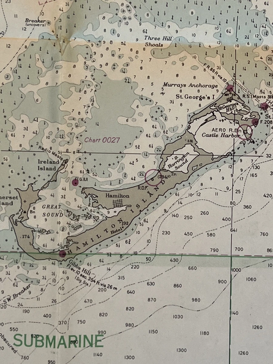 Old Nautical Chart