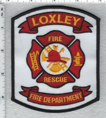 Loxley Fire Department (Alabama) Shoulder Patch | eBay