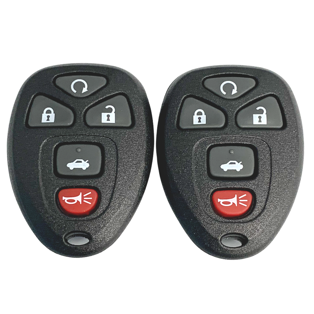 2 OEM Electronics Keyless Remote Key Fobs 5B OUC60270 OUC60221 15912860 ...