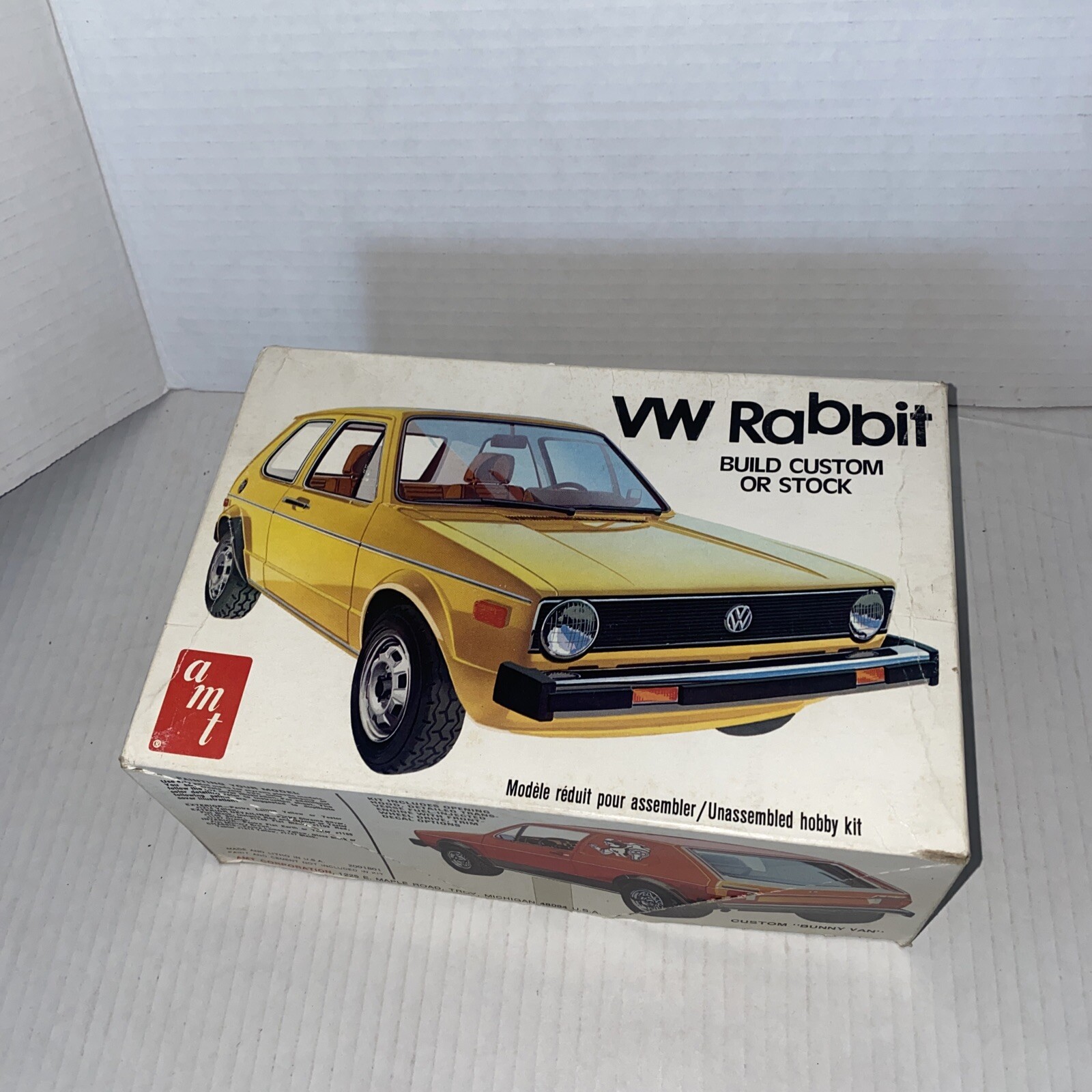 AMT VW Rabbit 1/25 Car Model Kit | eBay