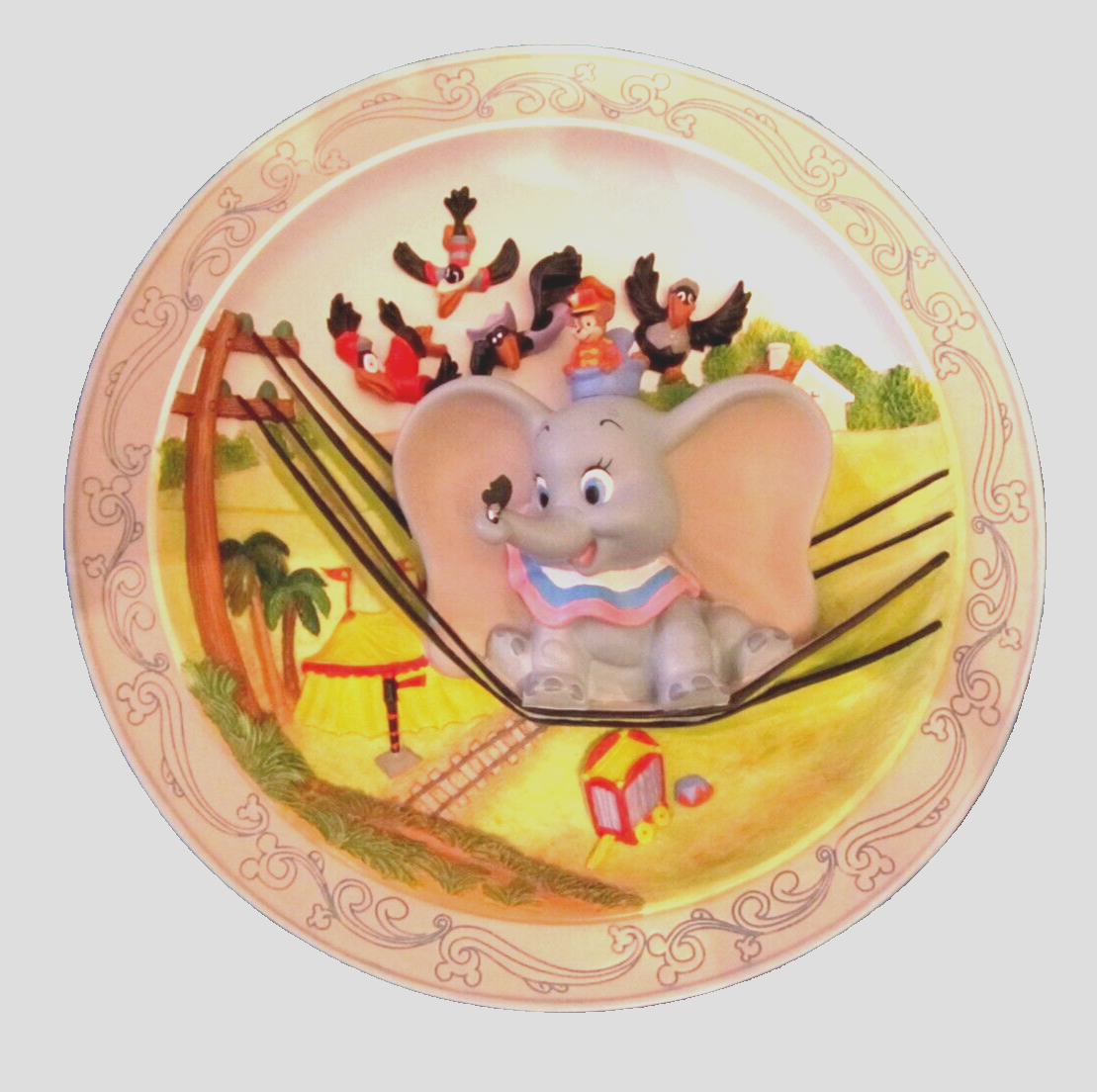 Rare Dumbo Limited Edition Disney's Animated Classics 3 D Plates | eBay